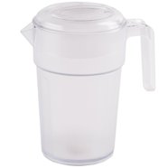 GoodCook 1-Gallon Plastic Airtight Pitcher with Vacuum Seal Lid, Red ...