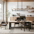 Glass Globe Linear Chandelier, Camryn Glass Globe Linear Chandelier ...
