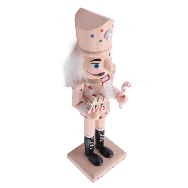 ckepdyeh Christmas Wooden Nutcracker 10 Inch Gingerbread Style ...