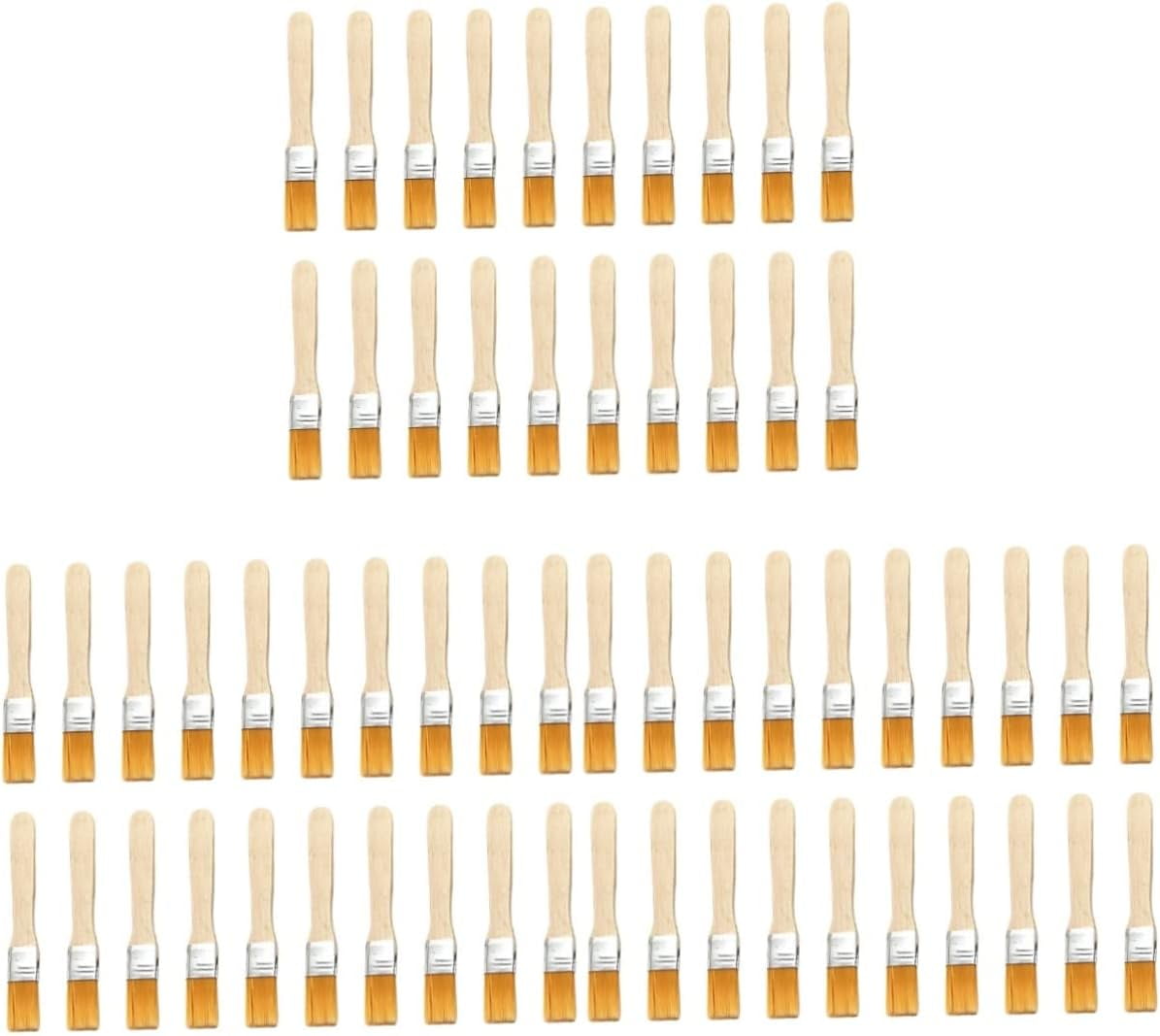 60 Pcs Plaster Tools PC Tools Watercolor Brush Set Doodling Brush Oil ...