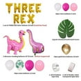 Dinosaur 3rd Birthday Decorations Pink Dinosaur Themed Balloons Arch ...