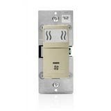 Leviton 001-IPHS5-1LI 120V Ivory Humidity Sensor And Fan Control ...