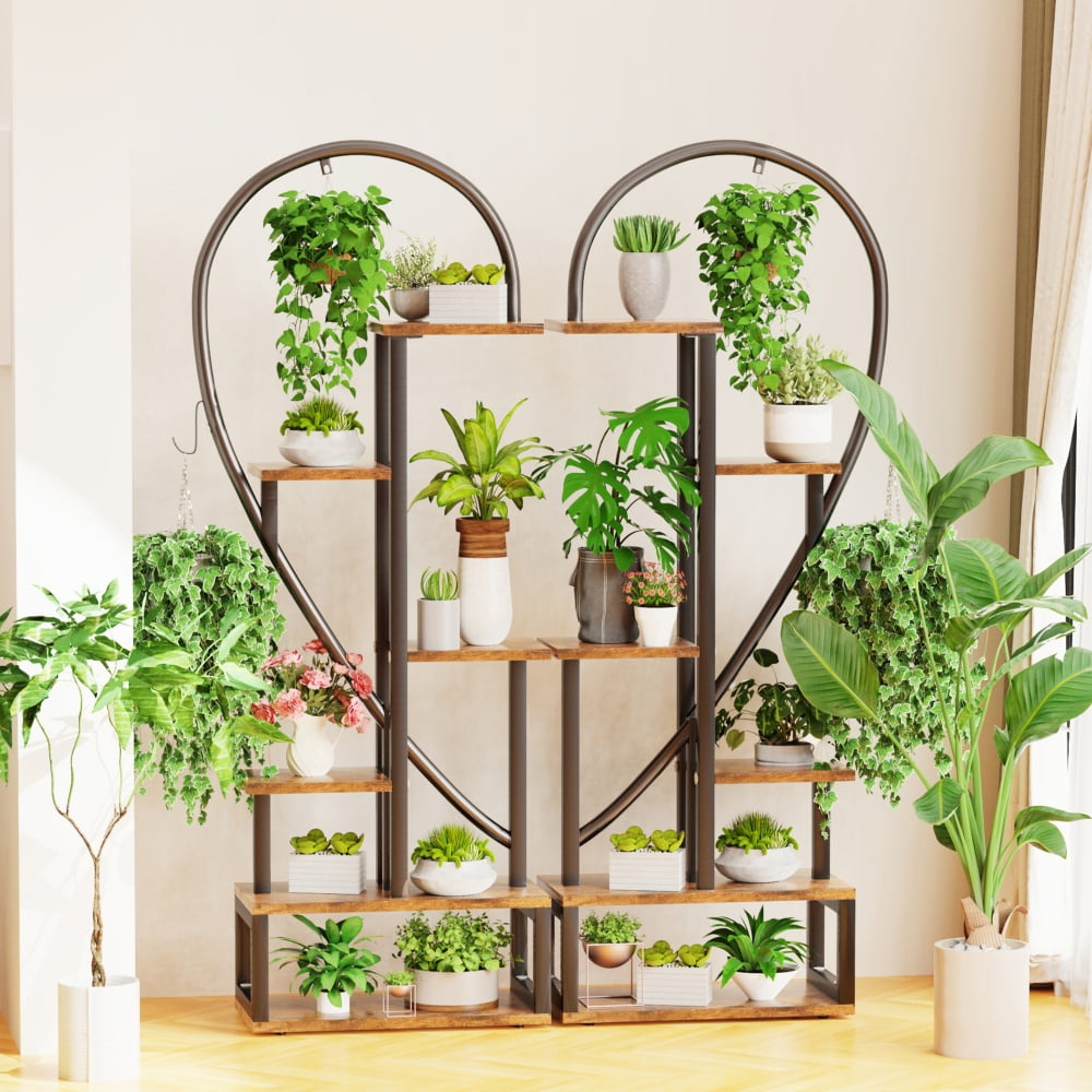 Click here for Unho 2 Pcs Half Heart-Shaped Plant Holder Multilay... prices