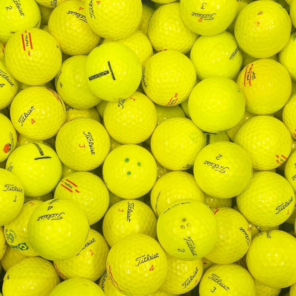 Click here for 75 Titleist Mix 3a Yellow By Mulligan Golf Balls -... prices