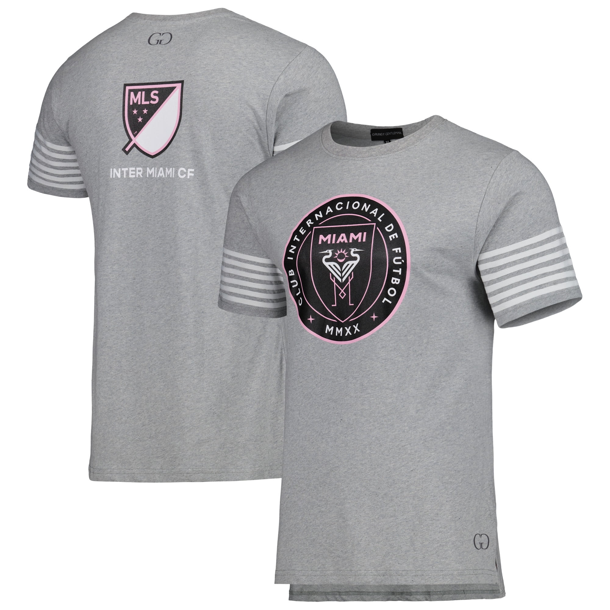 Men's Gray Inter Miami CF T-Shirt - Walmart.com
