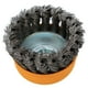 Dewalt Accessories DW4910 3in. Knotted Steel Cup Wire Brush - Walmart.com
