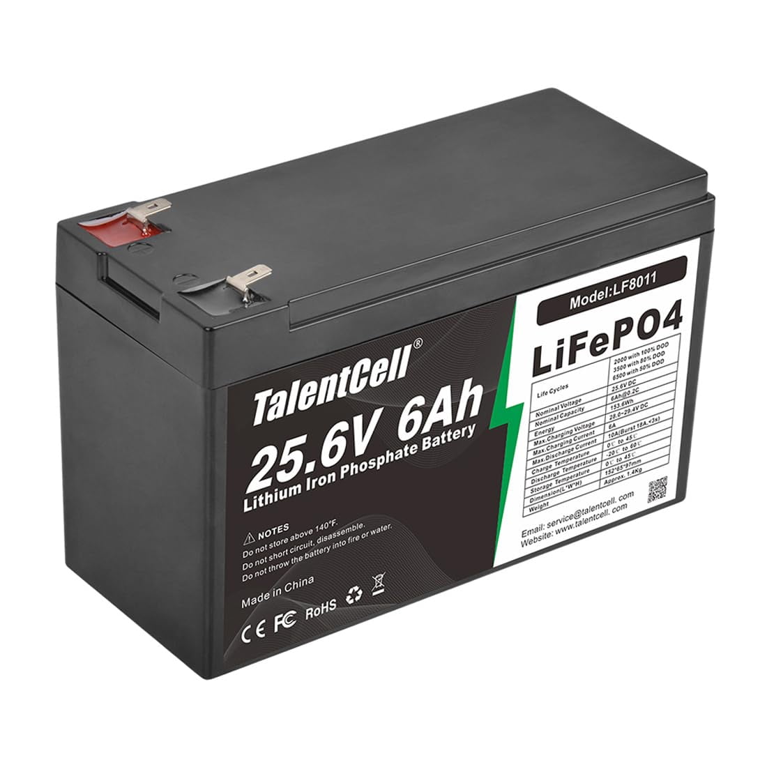 Click here for Talentcell 24v 6ah Lifepo4 Battery Pack Lf8011  25... prices