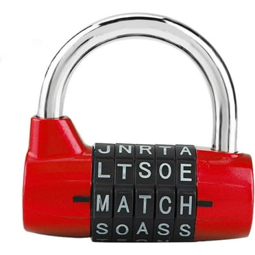 Master Lock 1534D Word Combination Padlock, Customizable, Hardened ...