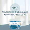SMELLS BEGONE Air Freshener Odor Eliminator Gel Beads, Fresh Cotton Scent, 12oz Jar, 48oz Refill ...