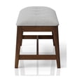 Backless Dining Chairs Upholstered, Century Modern Kitchen Chairs Set ...