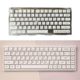120Keys Keycaps XDA Sublimations Minimalist White Keycap for Mechanical ...