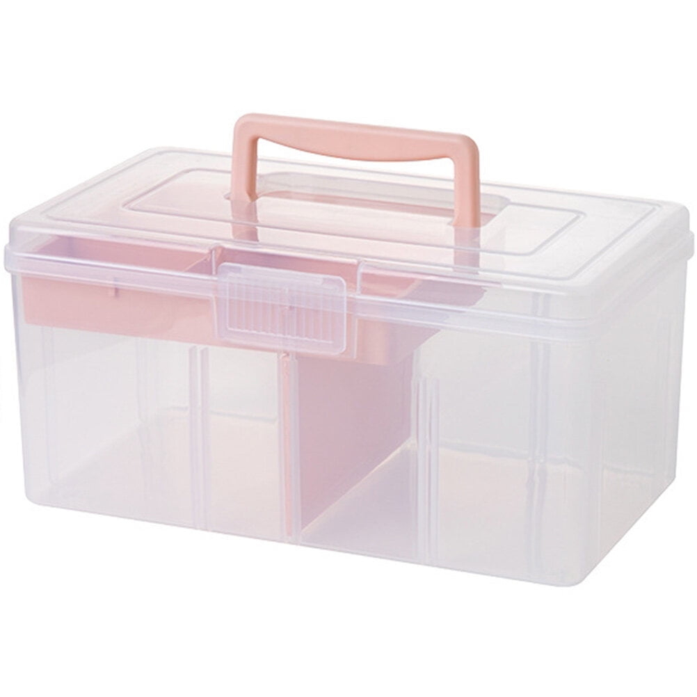 Click here for Cosmobetty Clear Storage Box Storage Latch Bin Mul... prices