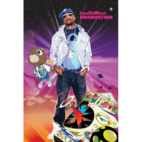 Kanye Graduation Poster