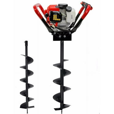 "XtremepowerUS 1500W Electric Post Hole Digger with 6"" Auger Bit Set ...