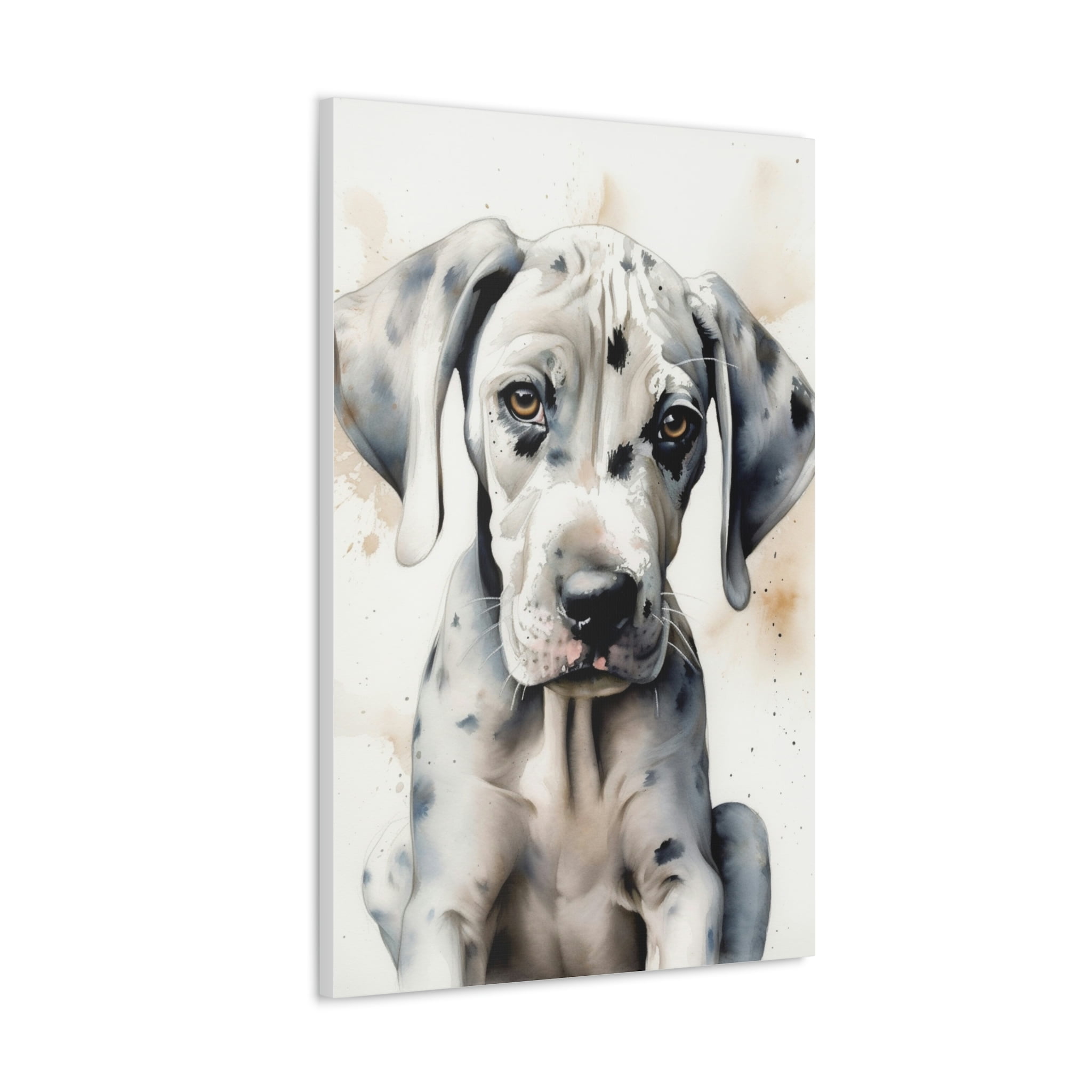 Watercolor Great Dane Painting - Nursery Collection - Bedtime Stories ...