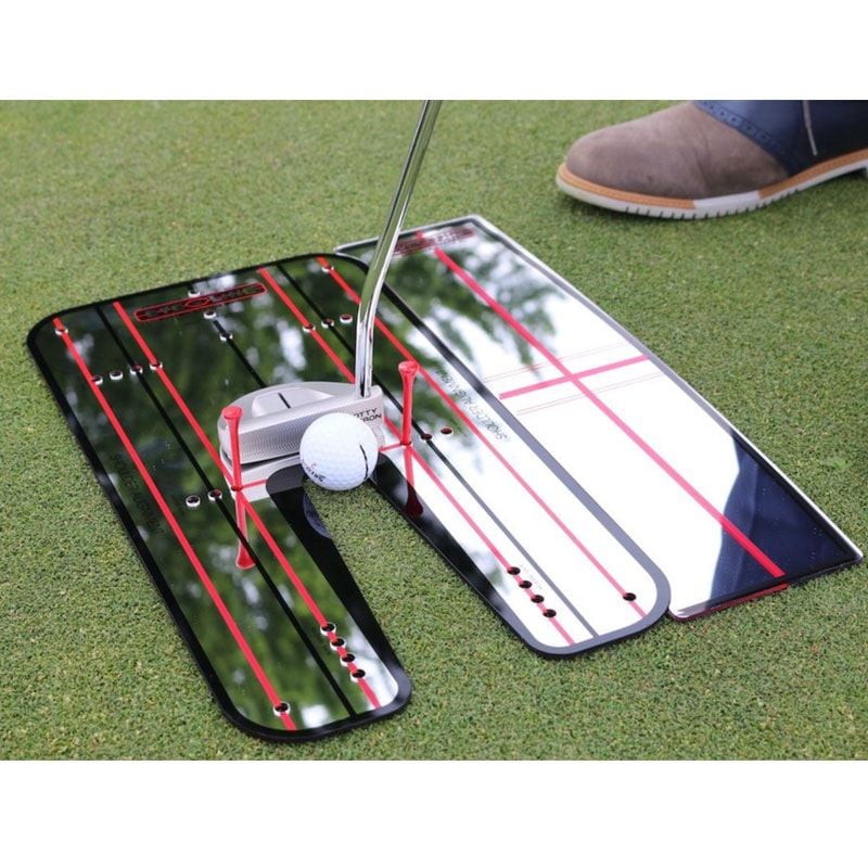 EyeLine Golf Large Putting Alignment Shoulder Mirror - Portable Aids to ...
