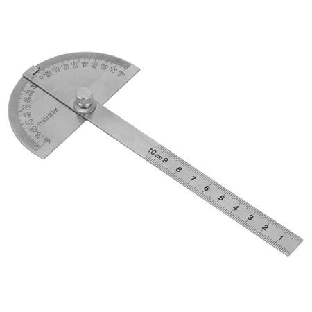 Rotary Angle Finder 180 Degree Protractor Stainless Steel Measuring ...