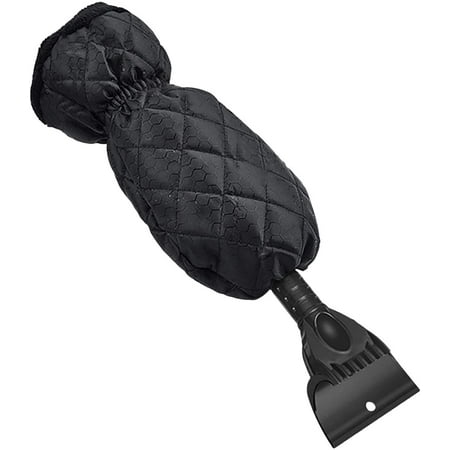 Ice Scraper Mitt for Car Windshield,Ice Scraper with Glove Warm Cozy ...