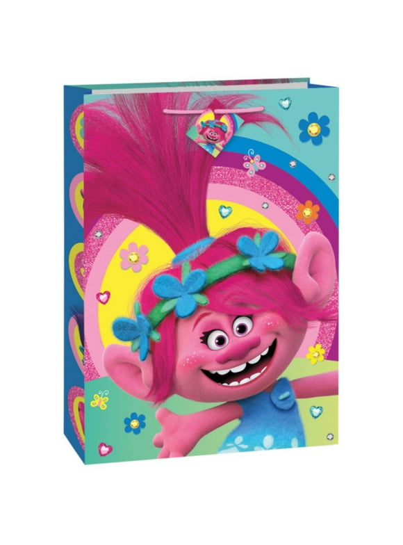 Trolls Greeting Cards and Gift Wrap in Trolls Party Supplies - Walmart.com