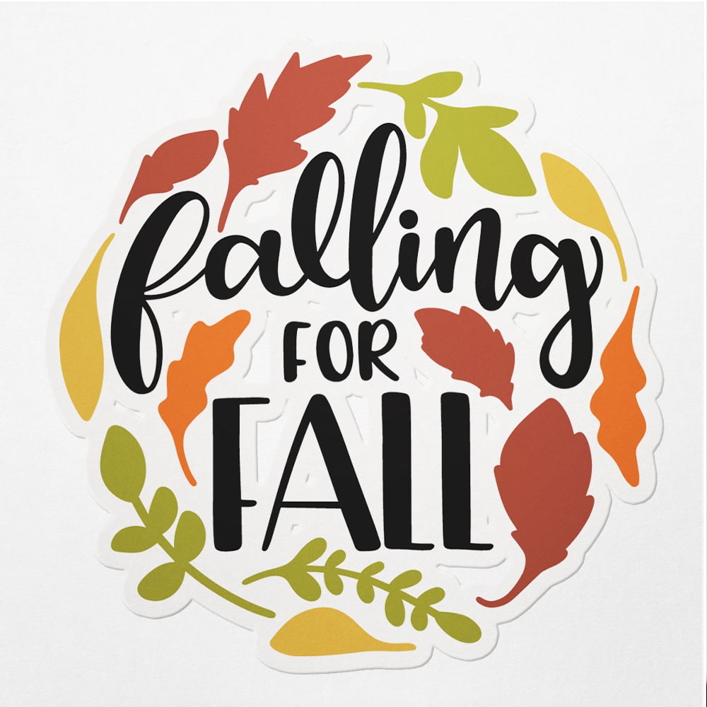 Angdest Club Decal Stickers Of Falling For Fall Premium Indoor (No ...