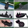 Black Shade Cloth Clips, Heavy Duty Plastic Sun Shade Net Clamps for ...