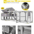 Aivituvin Extra Large Chicken Coop, Suitable for 8-10 Chickens ...