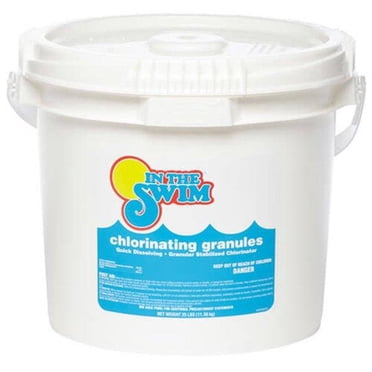 Dry Tec 68% Calcium Hypochlorite Granular Swimming Pool Shock 24 lb ...