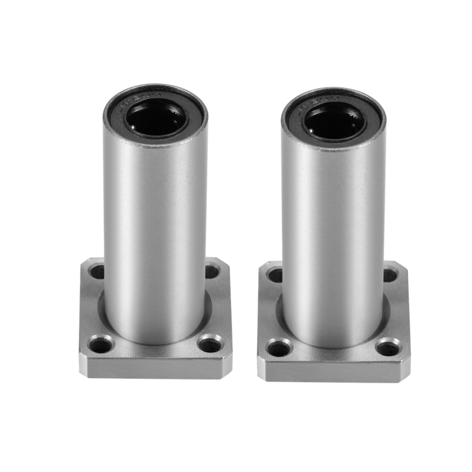 12mm Linear Ball Bearings LMK12UU Extra Long Square Flange 12mm Bore ...