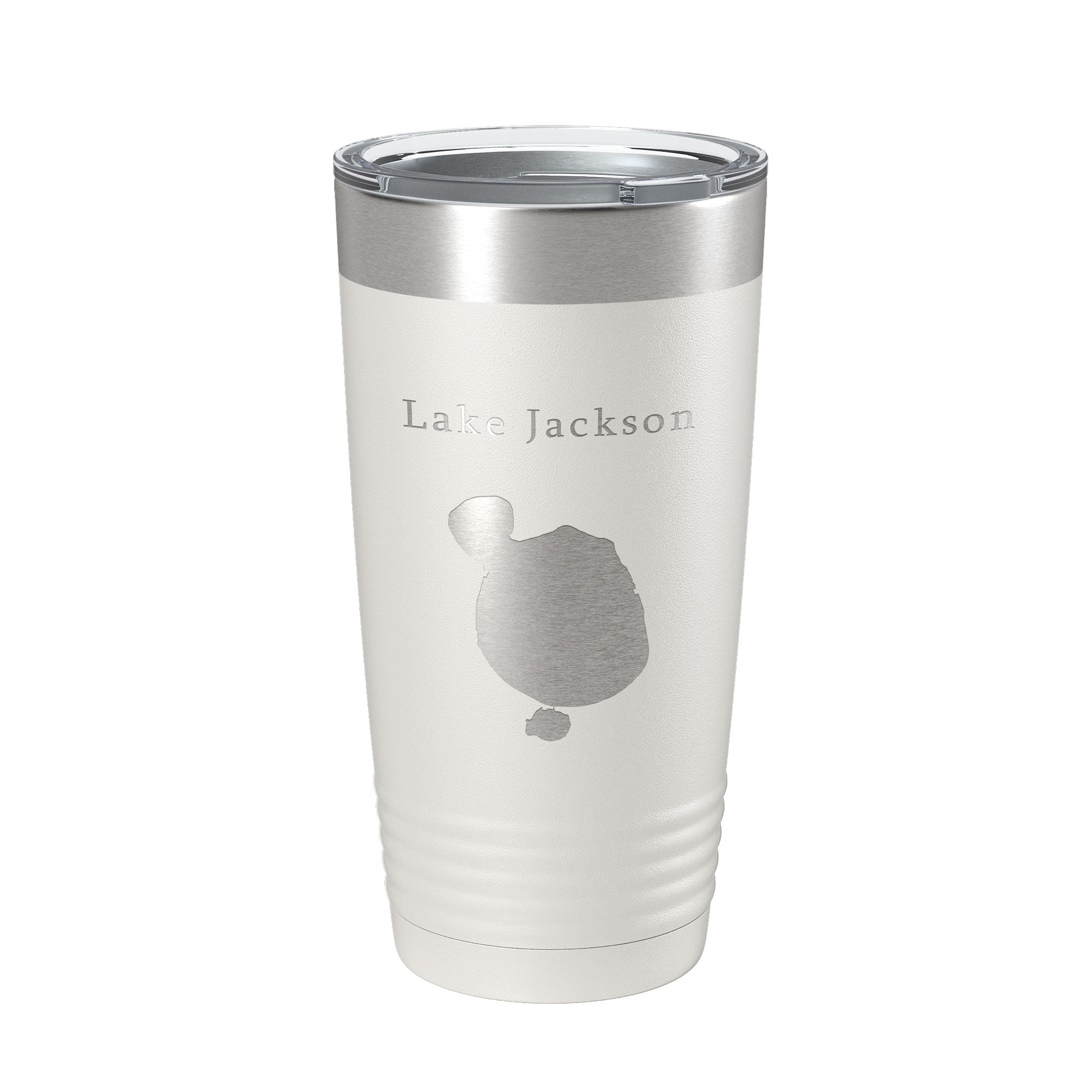 Lake Jackson Map Tumbler Travel Mug Insulated Laser Engraved Coffee Cup ...