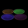 Plastic Neon Dinner Party Plates, Assorted Colors - Walmart.com