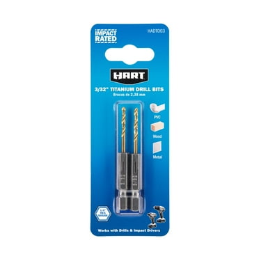 HART 3-Piece 6-inch Impact Driver Bit Set, Torsion Zone - Walmart.com