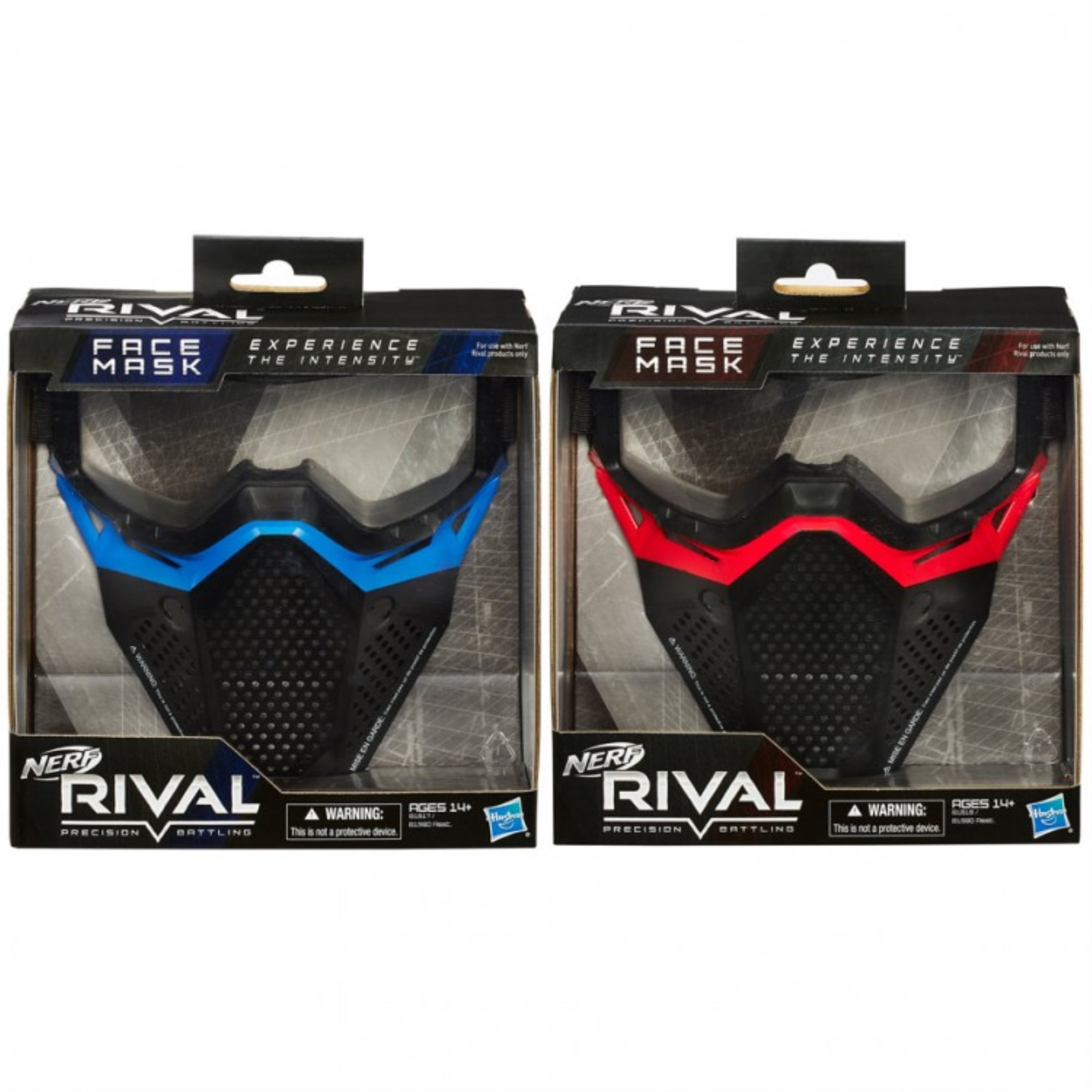 Hasbro HSBB1590B Nerf Rival Face Mask Assortment, Count 4 - Walmart.com ...
