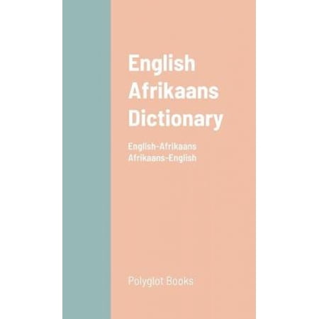 English Afrikaans Dictionary | Walmart Canada