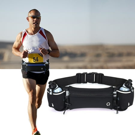Running Belt Waist Pack Cycling Waist Bag Belt Bag Running Belt With 2 ...