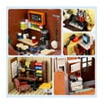 Lighted Music Store & Coffee Café Modular Building Block Set | General Jim's Toys & Bricks | GJ ...