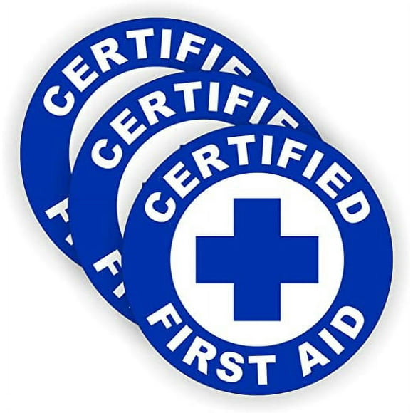 First Aid Sticker