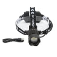 XHP360 LED Rechargeable Headlamp Micro Type C 36 Core 2800‑3000LM IPX4 ...