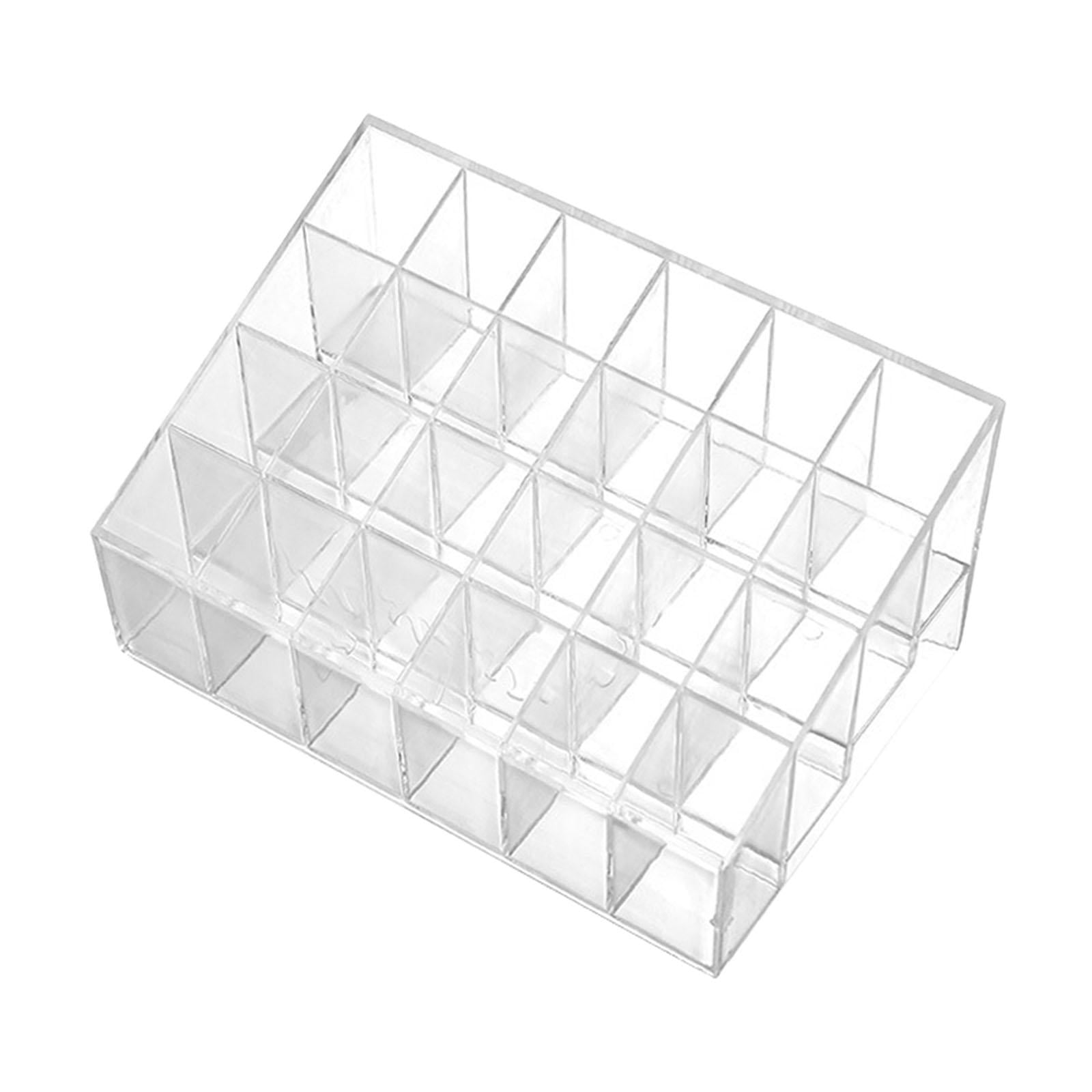 Organizador de lápiz labial, soporte transparente para pinceles de ...