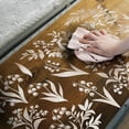 1Set 3 Sheets 3 Styles PVC Waterproof Decorative Self Adhesive Floral ...