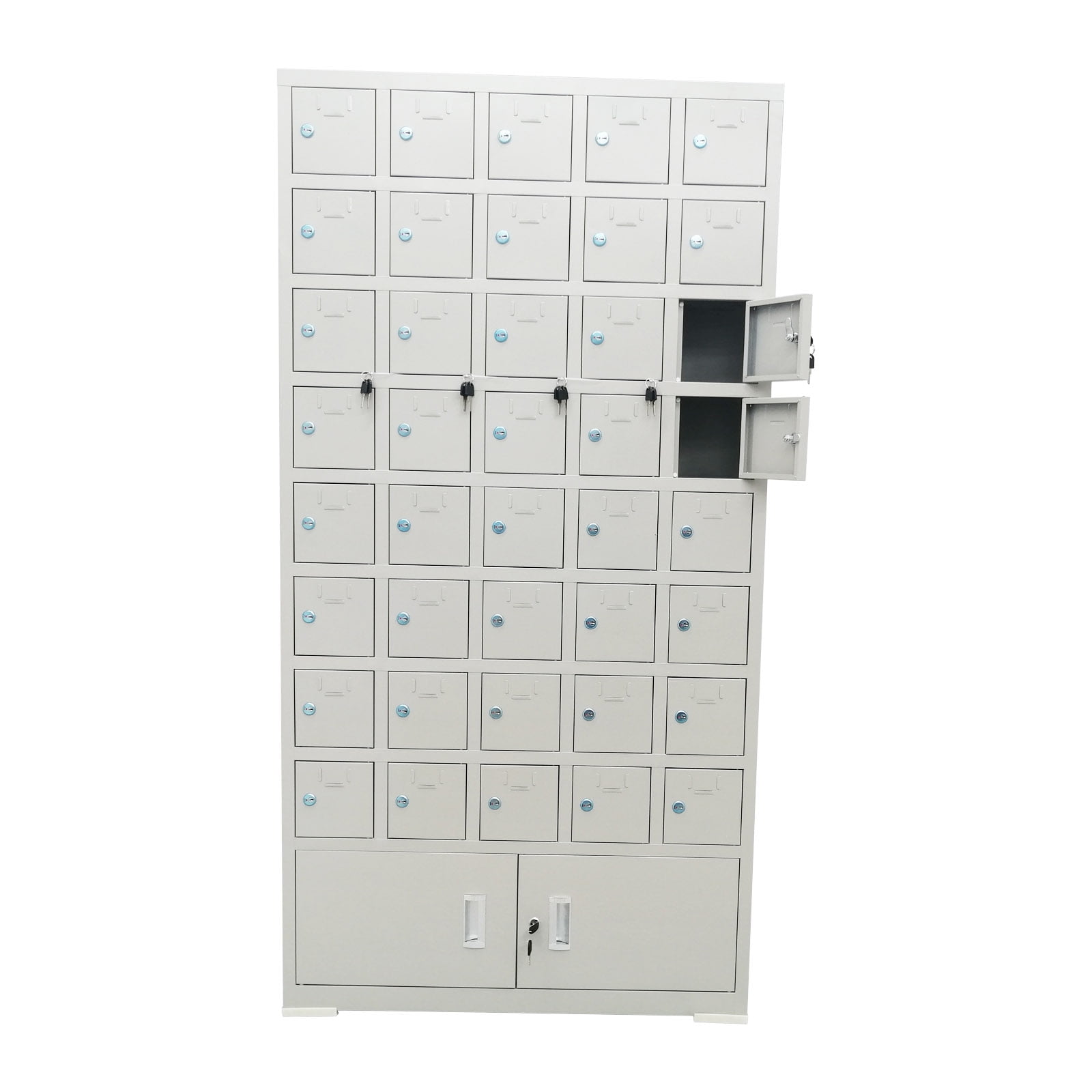 INTSUPERMAI 40 Doors Cell Phone Storage Station Lockers Mobile Phone ...