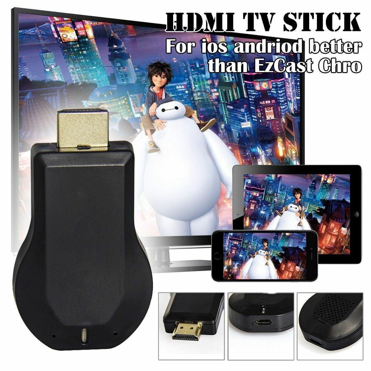 Buy 4K HDMI Wireless Display Dongle - WiFi HDMI Adapter Connector for ...