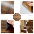Firefly Hope 13 Pcs 39.37"×7.09" Vintage Faux Wood Grain Stair Riser ...