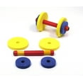 Redmon Toy Sports Equipment with Bars Discs, Multi Color, 2.5 lb, 4.50 ...