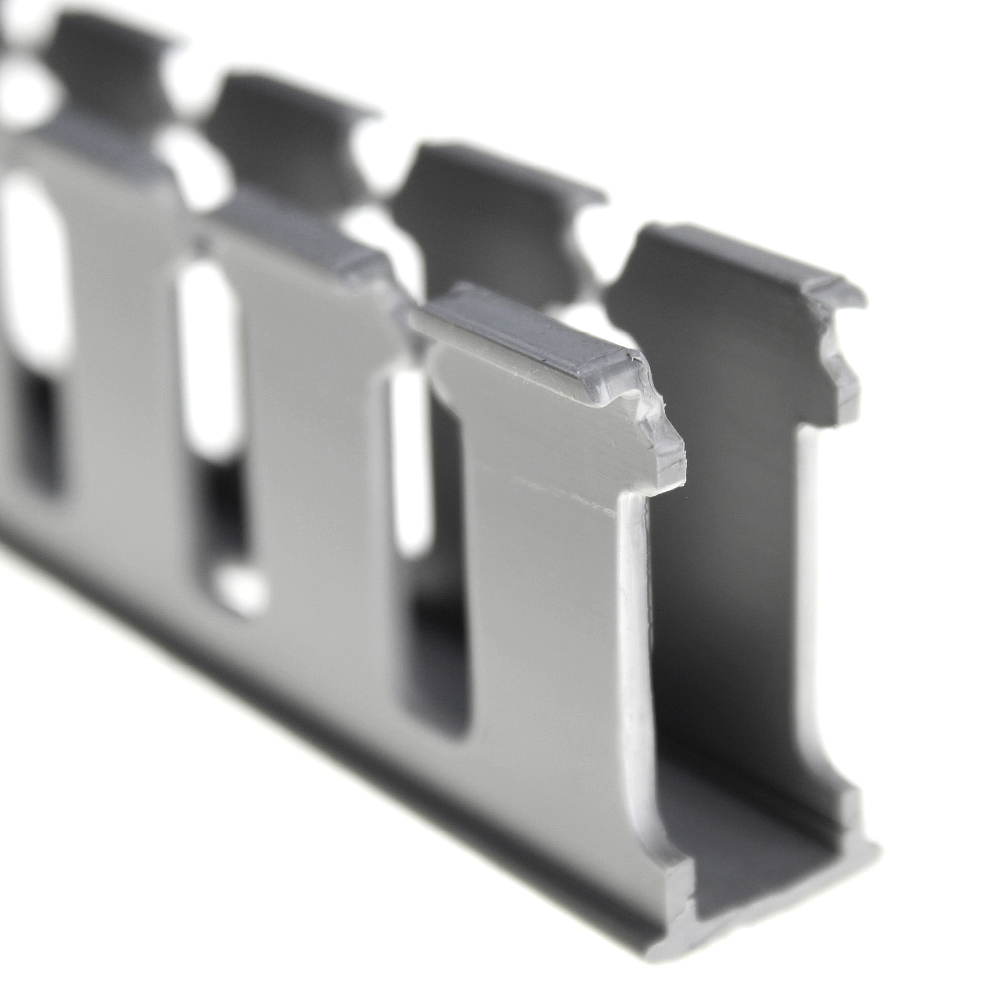 Panduit E.5X1.25LG6 Panduct .5-Inch Grey Type E Slotted Wall Wiring ...