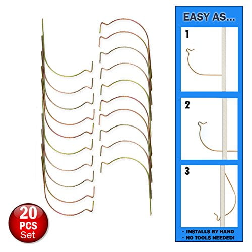 Super Wall Hook -Hang-It-Up Like Hercules Hooks Set (20pc) - Walmart.com