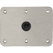 Attwood Lock-N-Pin 7" x 7" Base Plate with Bronze Bushing - Walmart.com