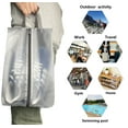 Travel Shoe Bags Waterproof Portable Shoe Storage Pouch with Handle for ...