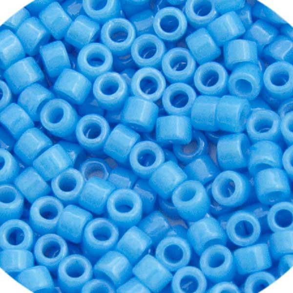 Click here for Miyuki Delica 11/0 Rd Dark Turquoise Blue Dyed 11/... prices