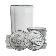 1 oz Silver Round with Morgan Dollar Design, Mint Quality - Pack of 100 ...
