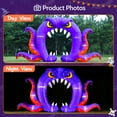 DeeKom Giant Halloween Inflatable Octopus Archway Decorations, Blowup ...